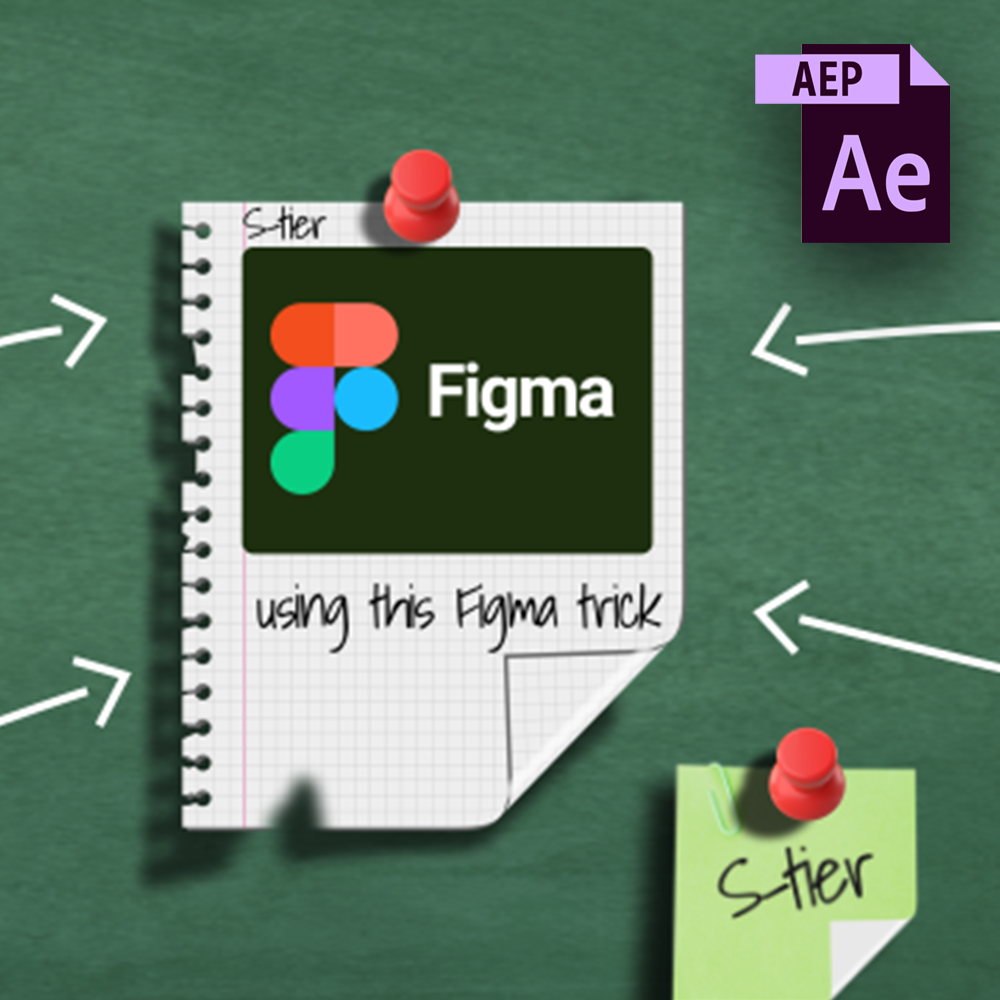 Figma Design to After Effects Animation | AEP Template