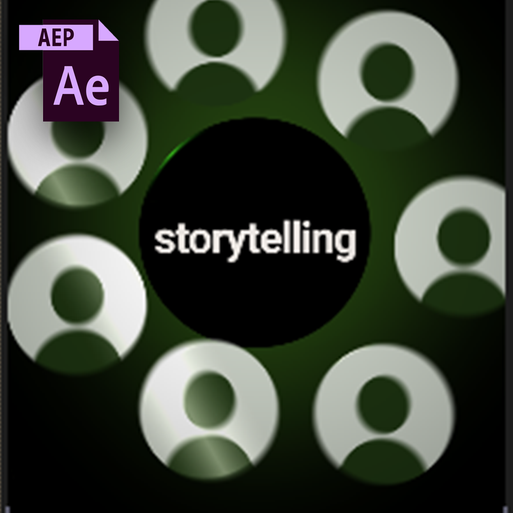 Selling vs Storytelling AE Template 📖